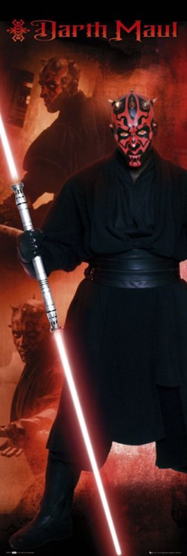 Darth Maul Stance | Framed Prints | Red Dot