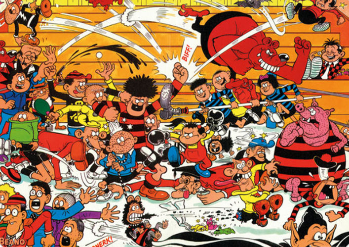 Beano Comic | Framed Prints | Red Dot