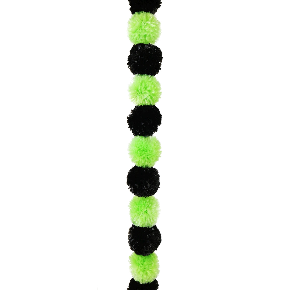 Pom Pom Garland Mean Green – Red Dot