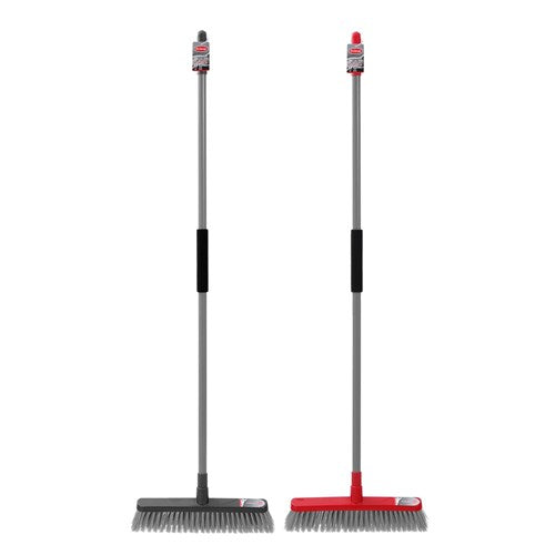 Outdoor Broom with 1.3m Handle – Red Dot