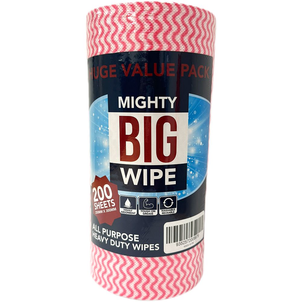 Mighty Big All Purpose Wipes – Red Dot